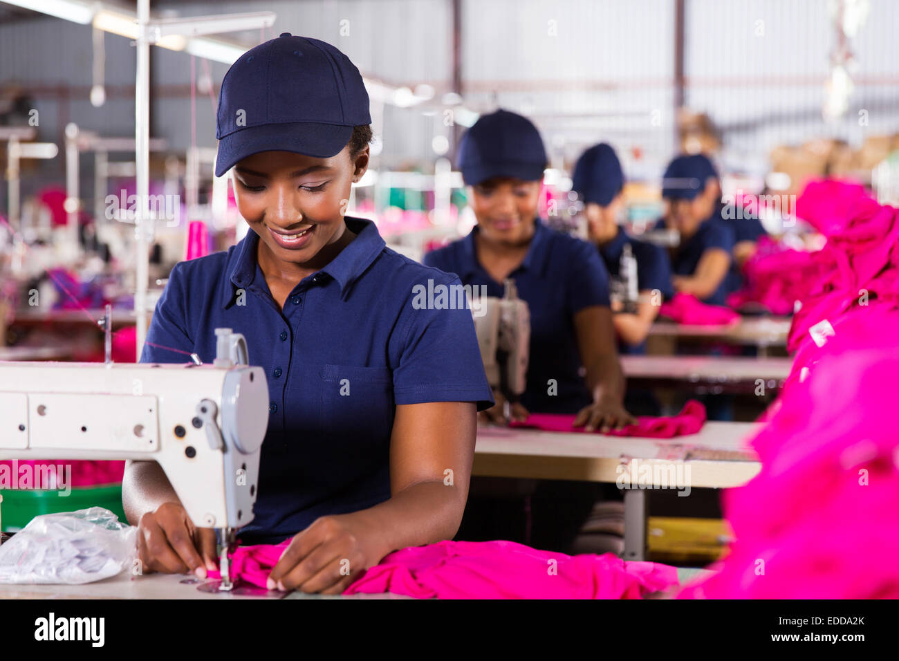 Production sewing hi-res stock photography and images - Alamy