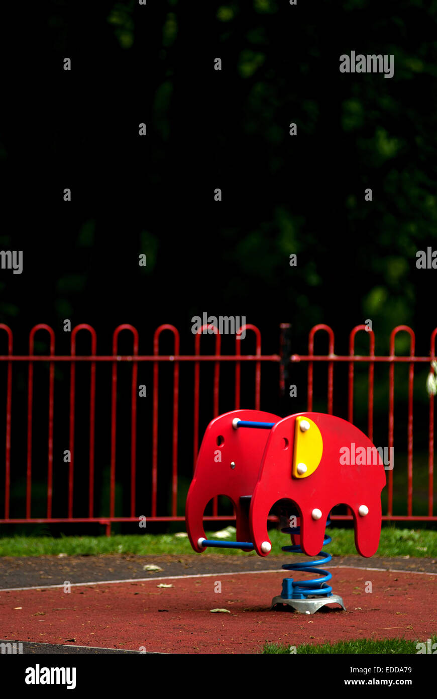 Elephant ride / Playground Stock Photo - Alamy