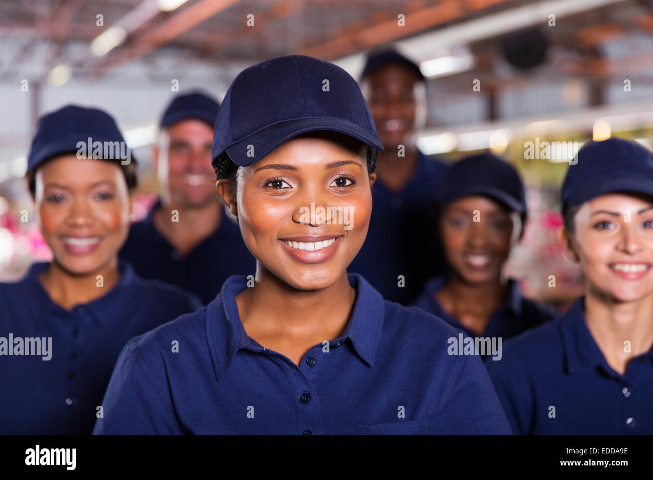 African american factory worker hi-res stock photography and images - Alamy