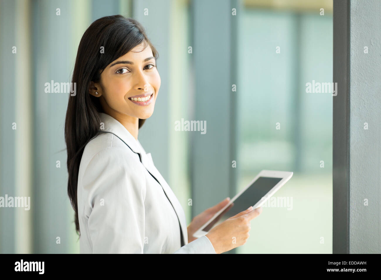 Indian happy employee hi-res stock photography and images - Alamy