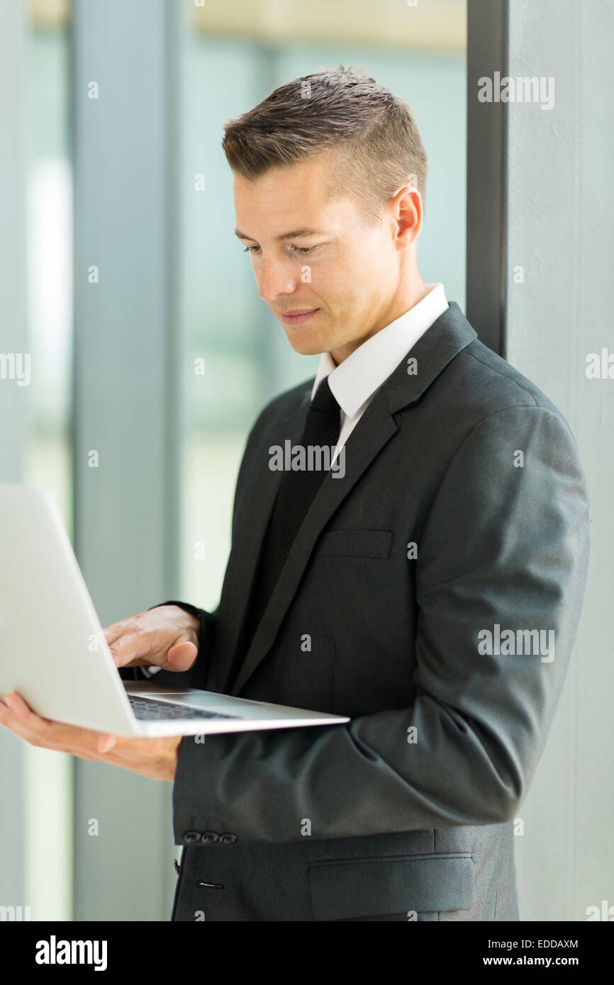 Successful employee company laptop hi-res stock photography and images ...