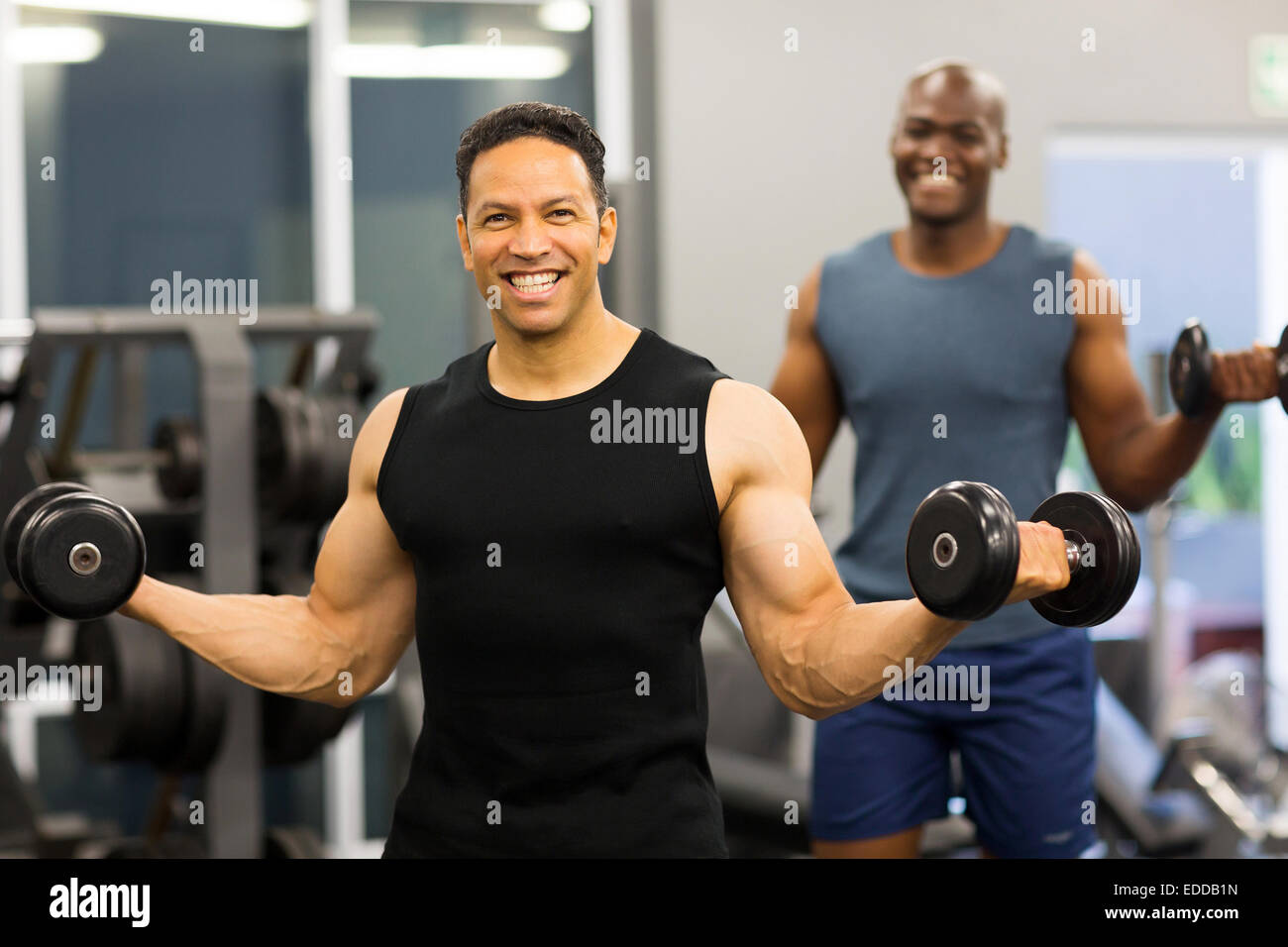 Middle aged people at the gym hi-res stock photography and images - Alamy