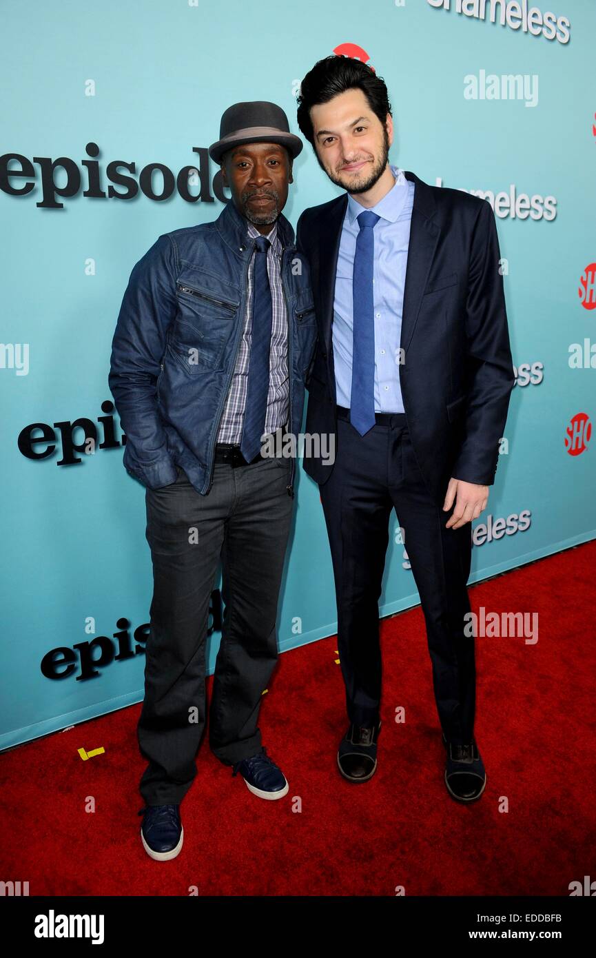 Hollywood, California, USA. 5th Jan, 2015. Don Cheadle & Ben Schwartz ...