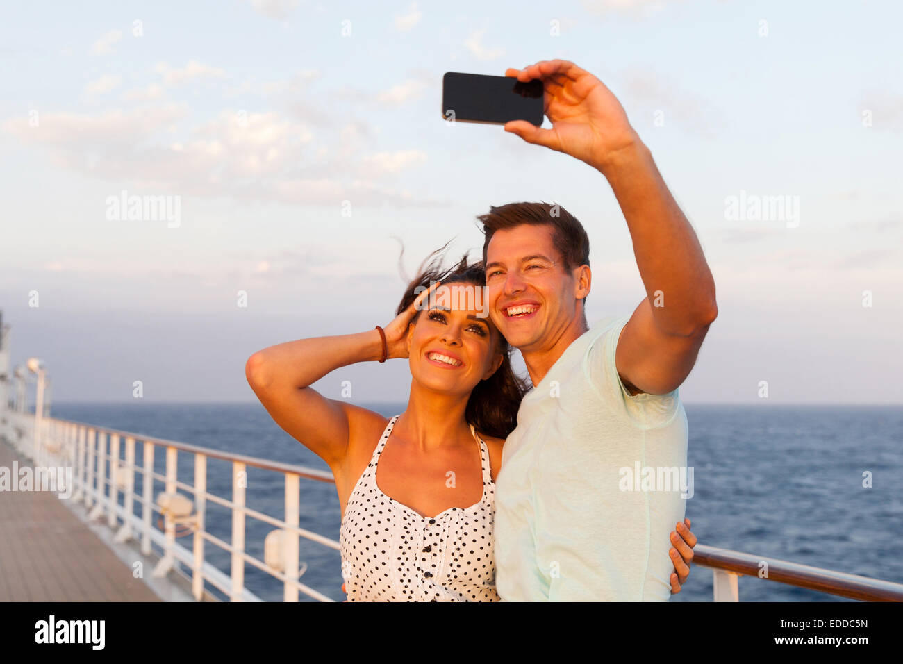 Cruise ship couple photo hi-res stock photography and images - Alamy