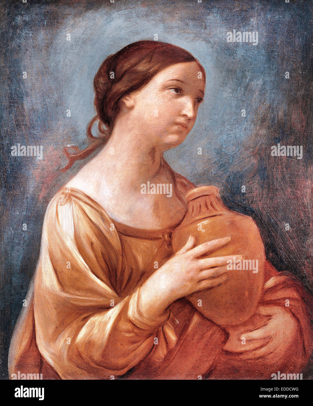 Guido Reni, Magdalene with the Jar of Ointment 1640-1642 Oil on canvas ...