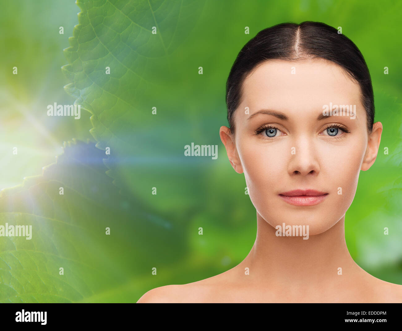 young calm woman Stock Photo - Alamy