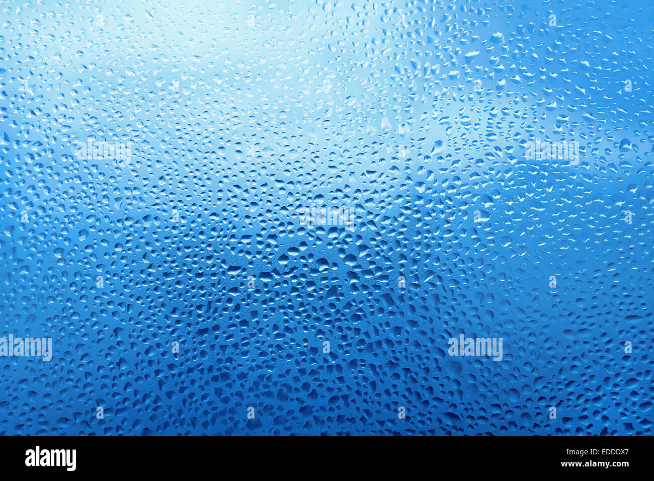 natural water drops on the glass Stock Photo - Alamy