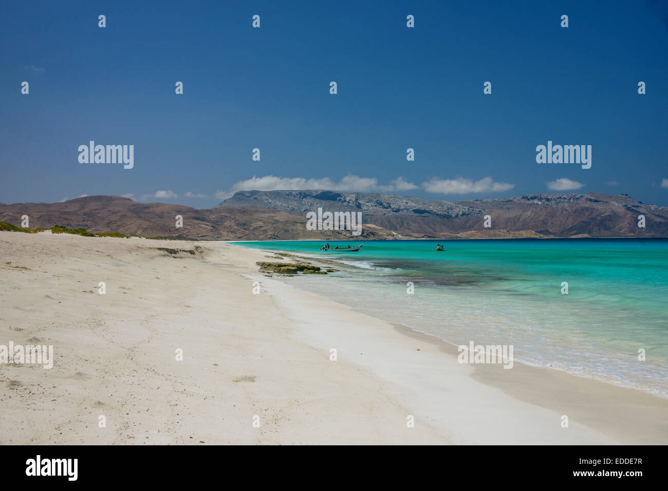 Beach in Shuab Bay, island of Socotra, Yemen Stock Photo - Alamy