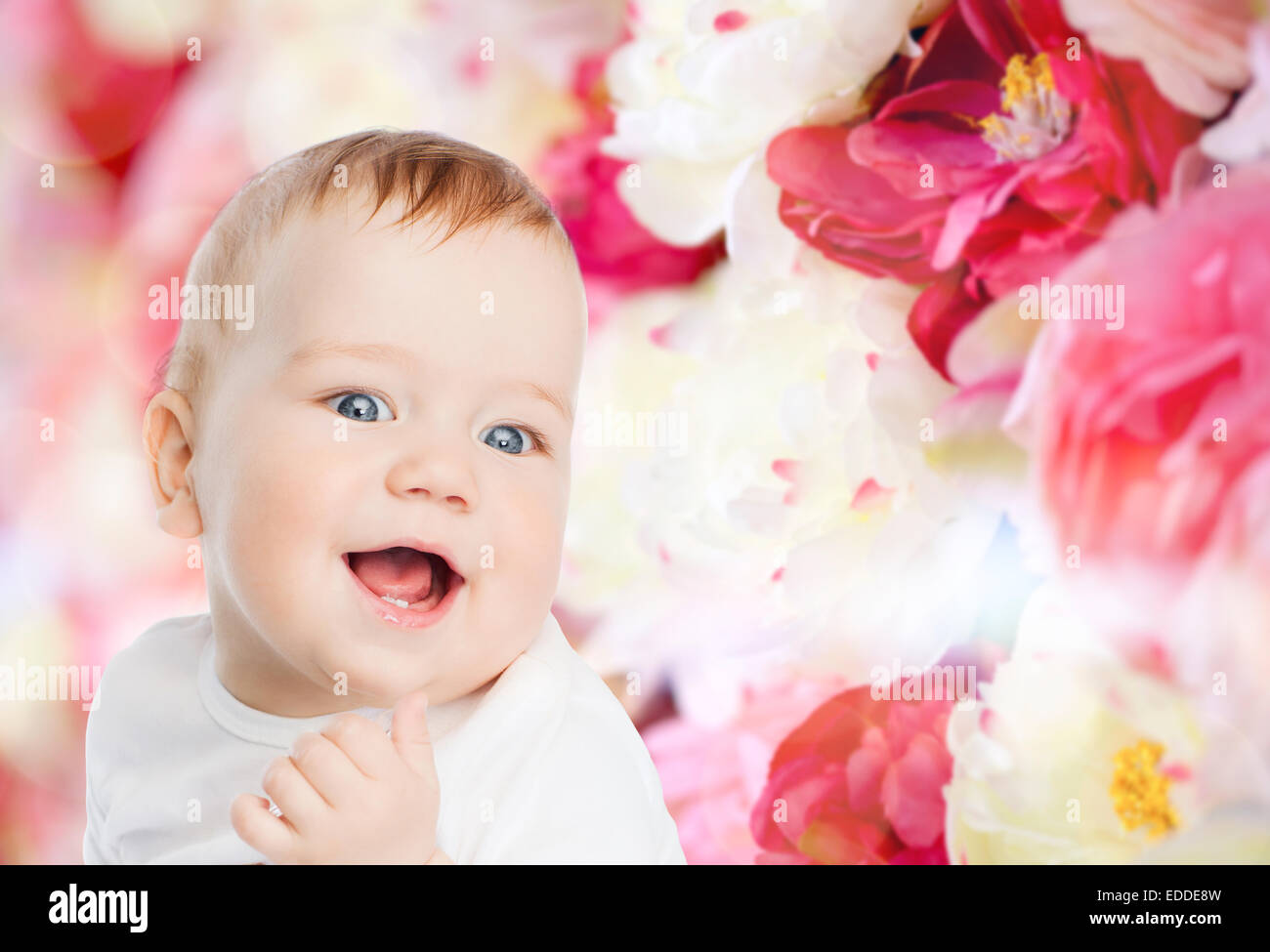 smiling little baby Stock Photo - Alamy