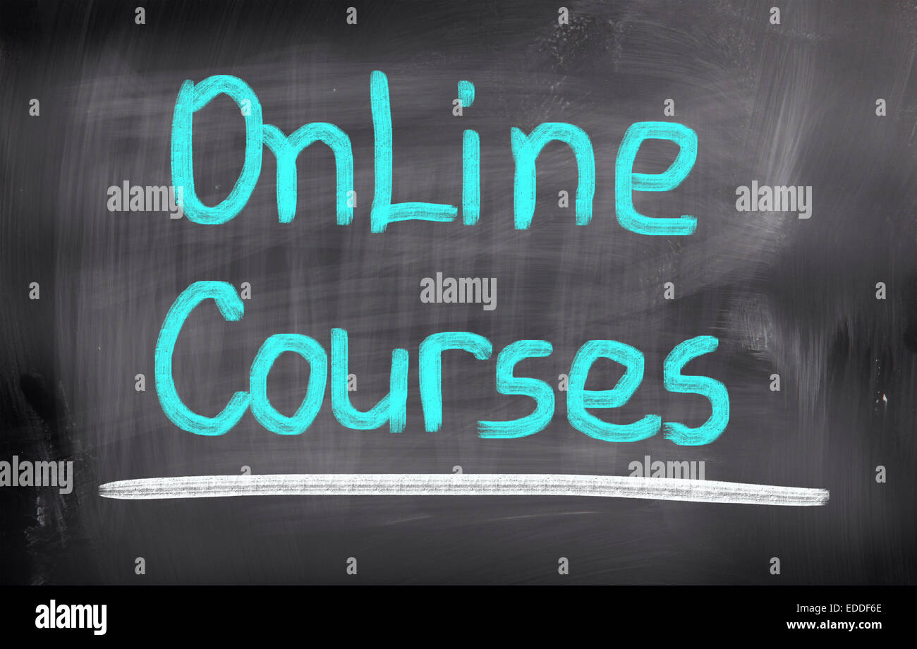 Concept Handwritten With Chalk - Color Image Stock Photo - Alamy