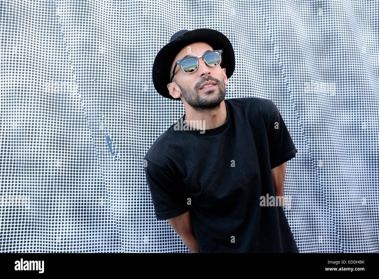 Street artist JR (2014/07/02 Stock Photo - Alamy