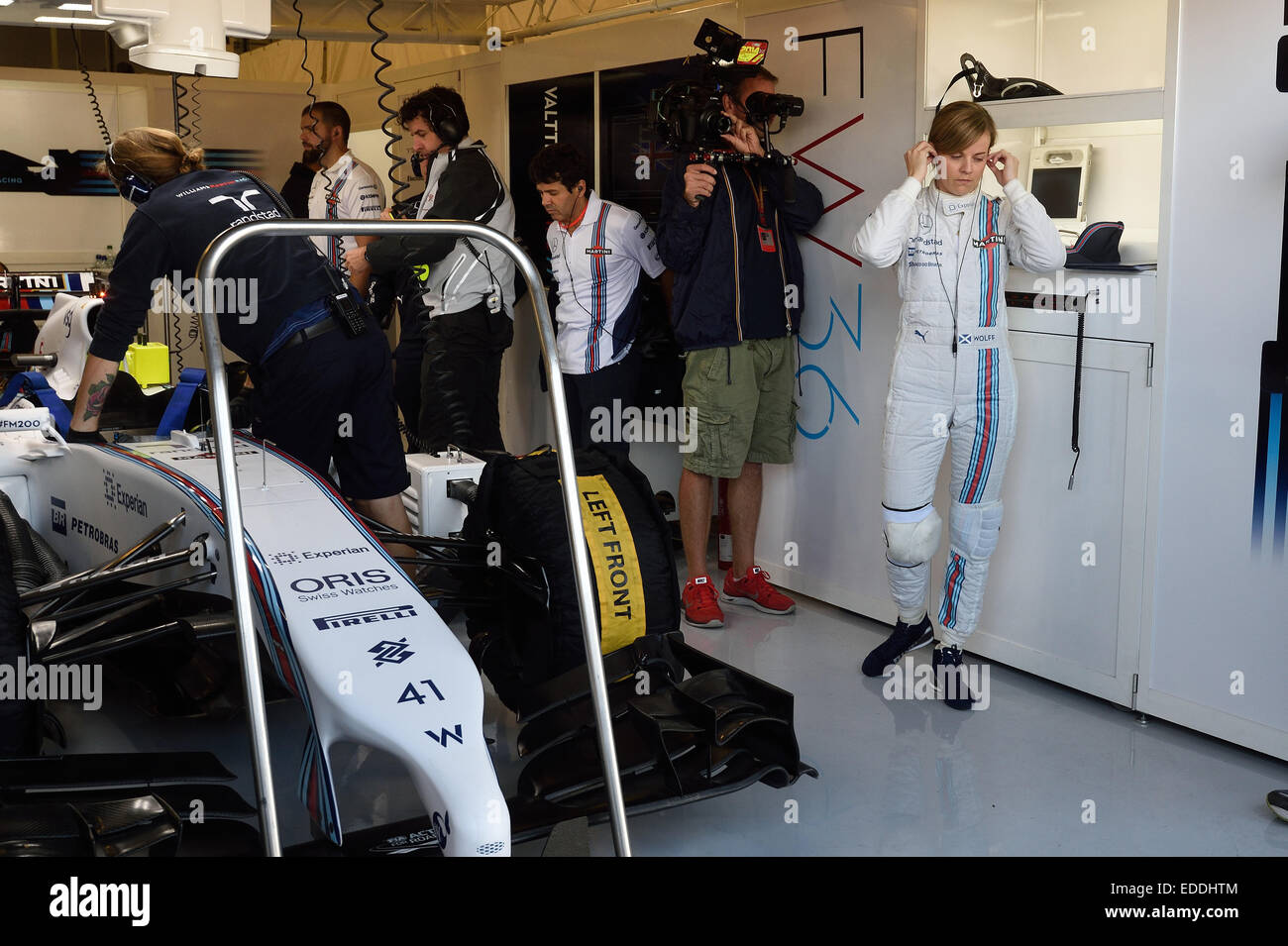 Susie Wolff, Formula One's first female driver, at Silverstone F1 Grand ...