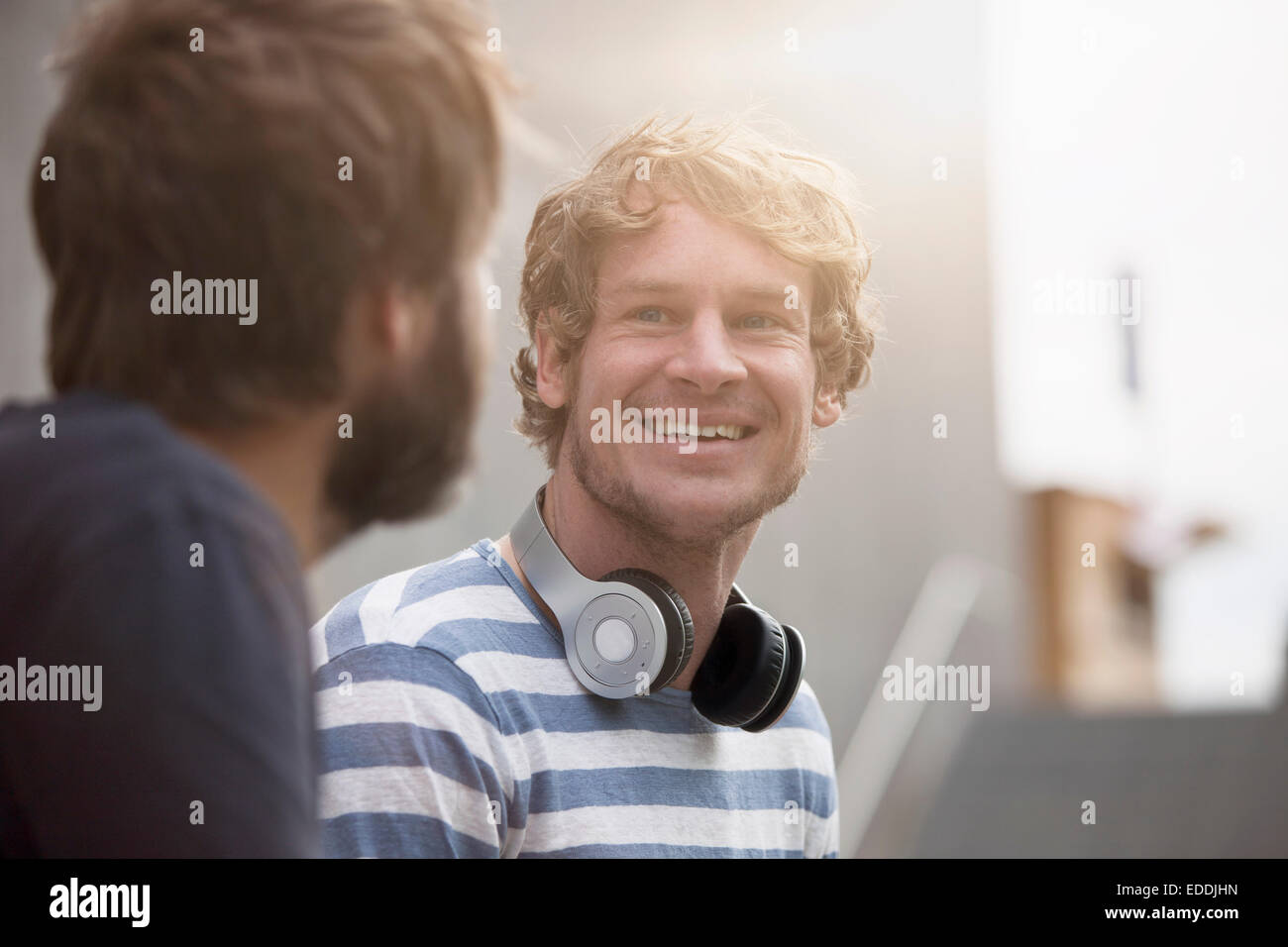 Outdoor communicating hi-res stock photography and images - Alamy