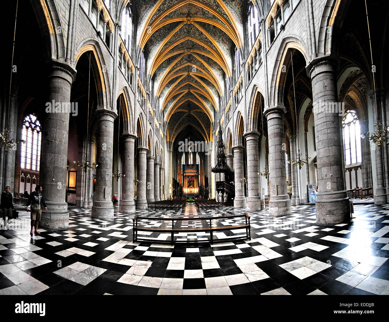 Liege Cathedral Stock Photos & Liege Cathedral Stock Images - Alamy