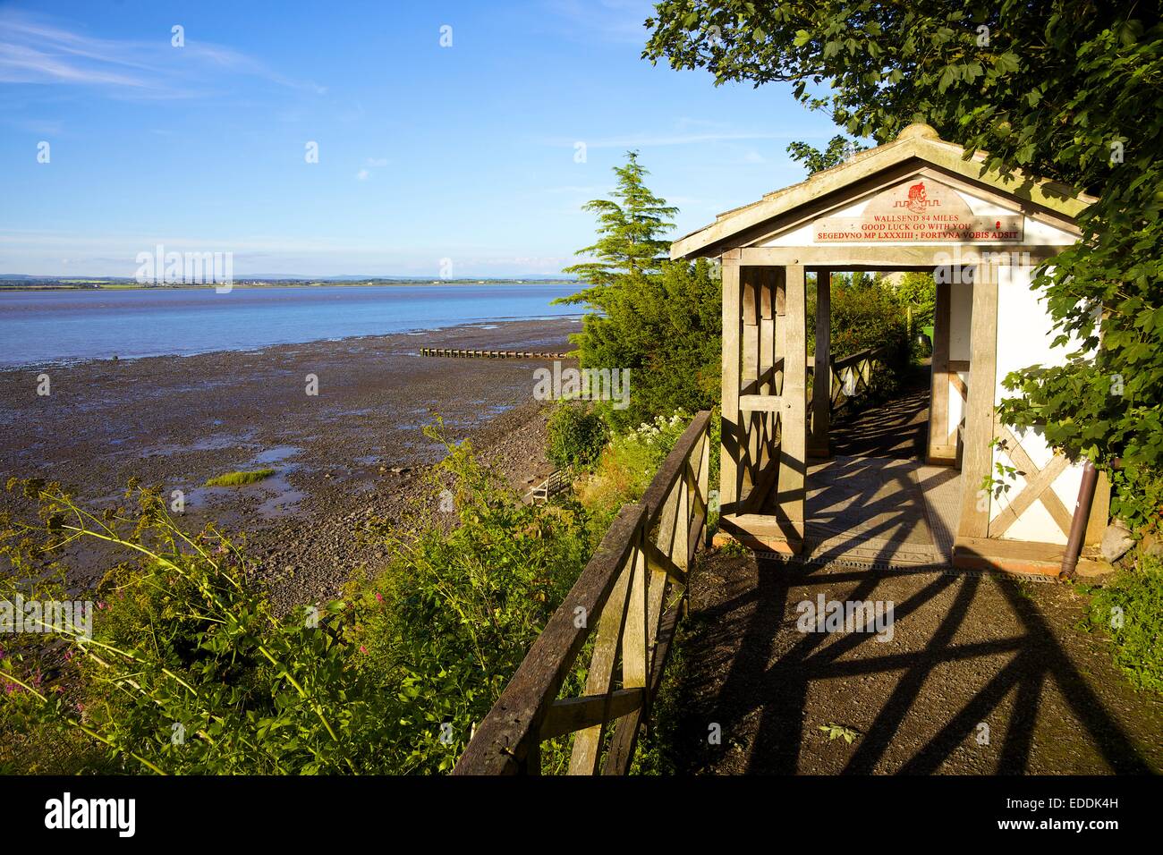 Summerhouse at theTerminus of Hadrian's Wall, Bowness-on-Solway Cumbria ...