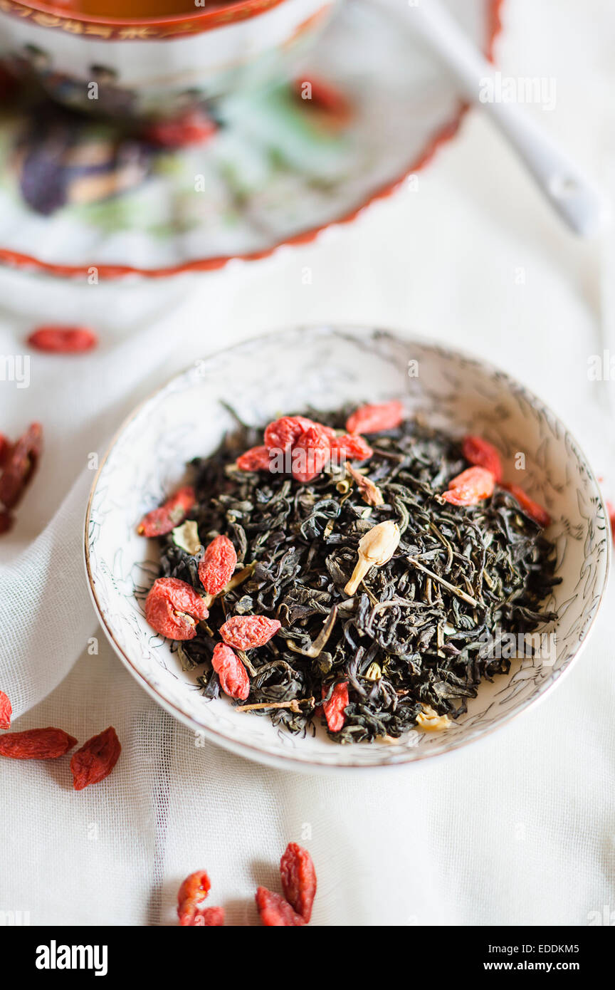 Goji berries tea hi-res stock photography and images - Alamy