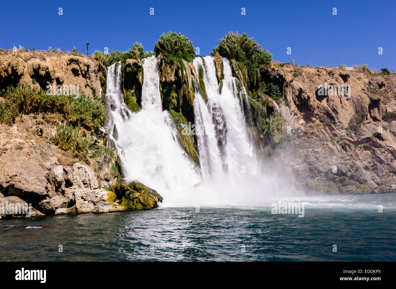 Turkey, Antalya, Waterfall Stock Photo - Alamy
