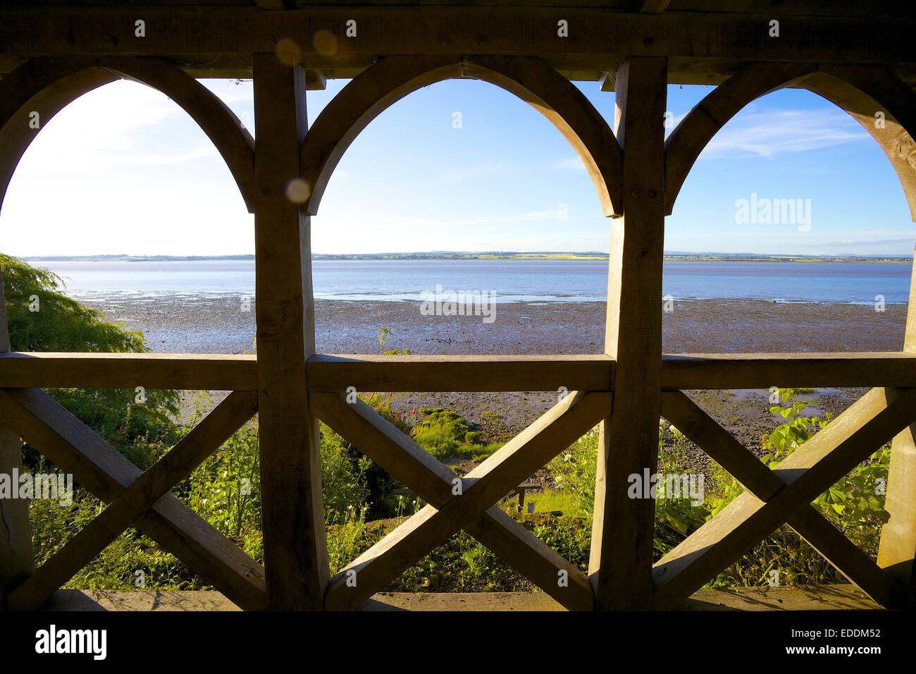 View from Summerhouse at theTerminus of Hadrian's Wall, Bowness-on ...