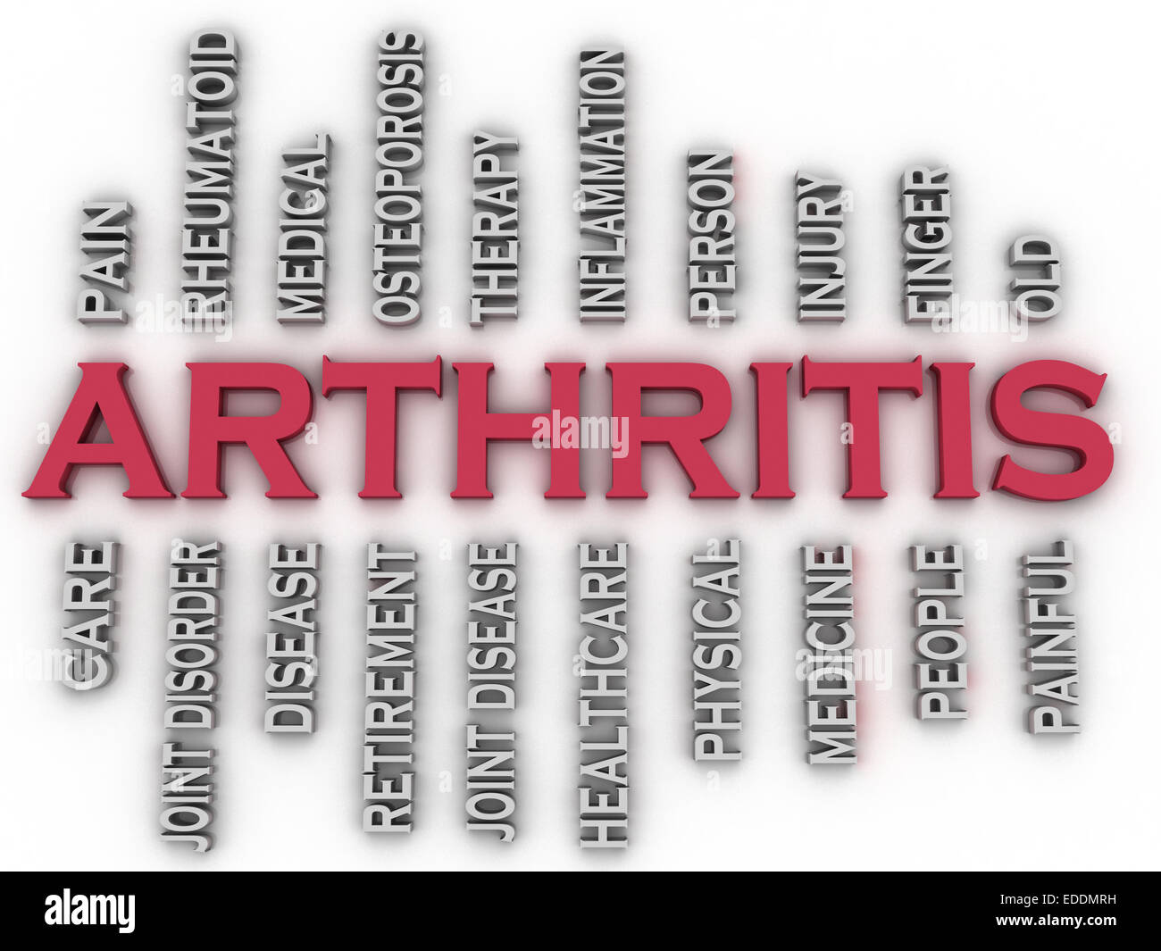 3d imagen Arthritis issues concept word cloud background Stock Photo ...