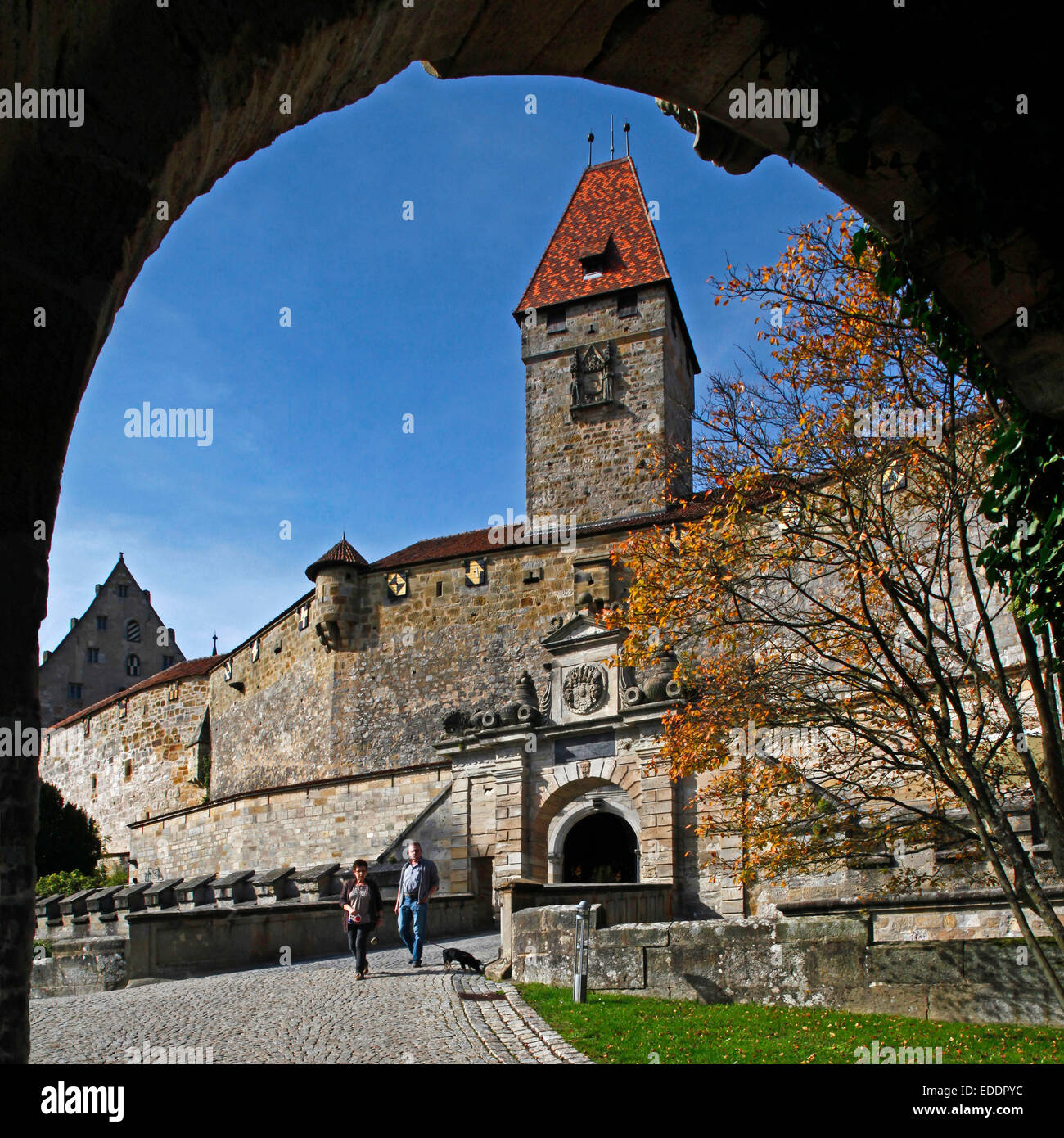 The Veste Coburg, or Coburg fortress, built 10th century, is one of ...