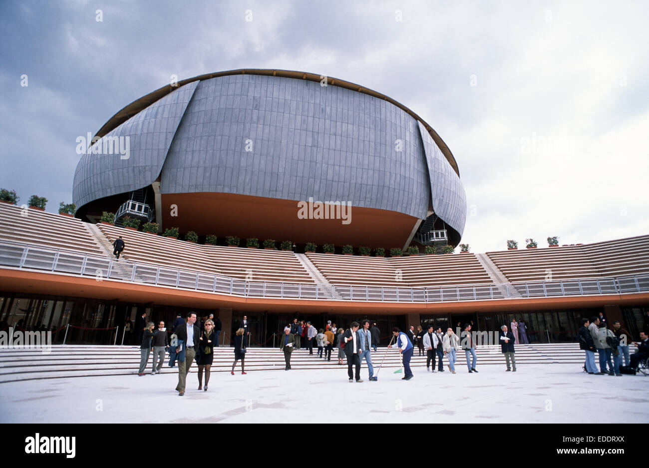 Italy, Rome, Auditorium Parco della Musica, architect Renzo Piano Stock ...