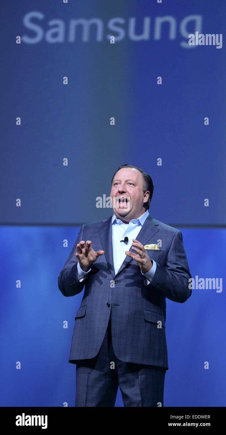 Las Vegas, USA. 05th Jan, 2015. Executive Vice President of Samsung ...
