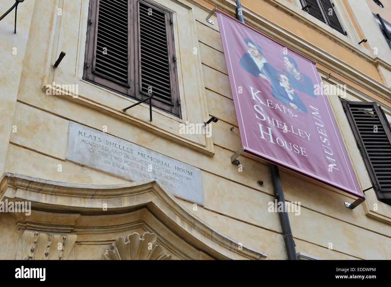 Keats Shelley Museum Rome