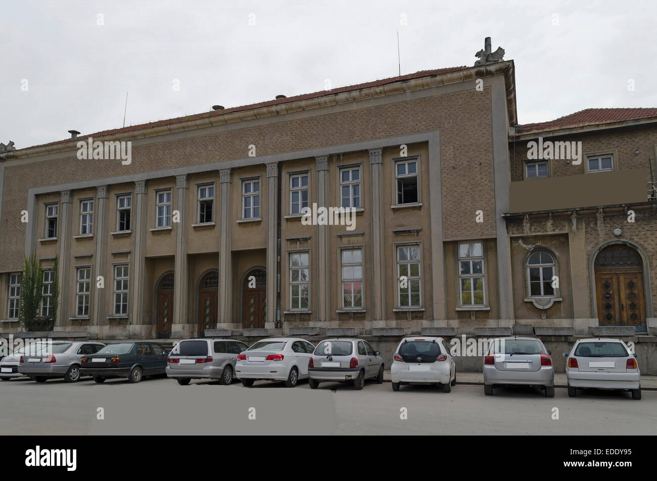 Former post office building in Ruse town, Bulgaria Stock Photo - Alamy