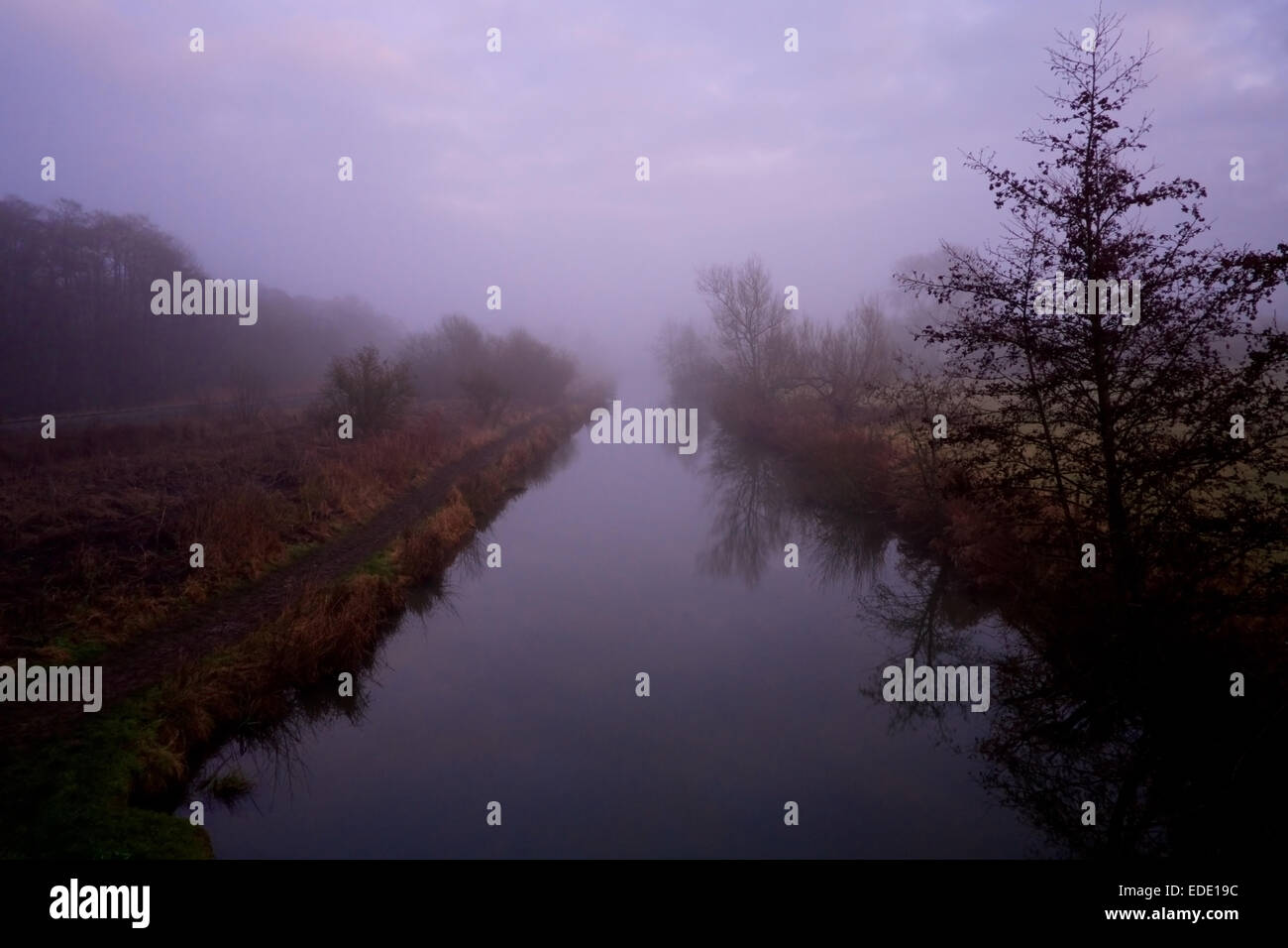 Atmospheric pathway into the mist hi-res stock photography and images ...