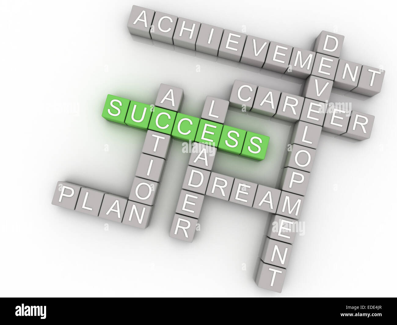 3d image success issues concept word cloud background Stock Photo - Alamy