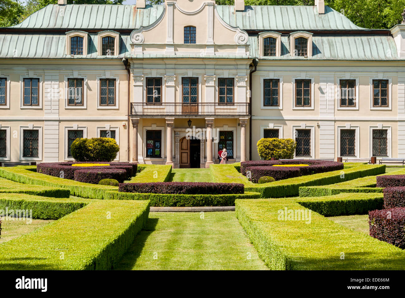 Neoclassical palace of Mieroszewski Family. Bedzin, Poland - Silesia ...