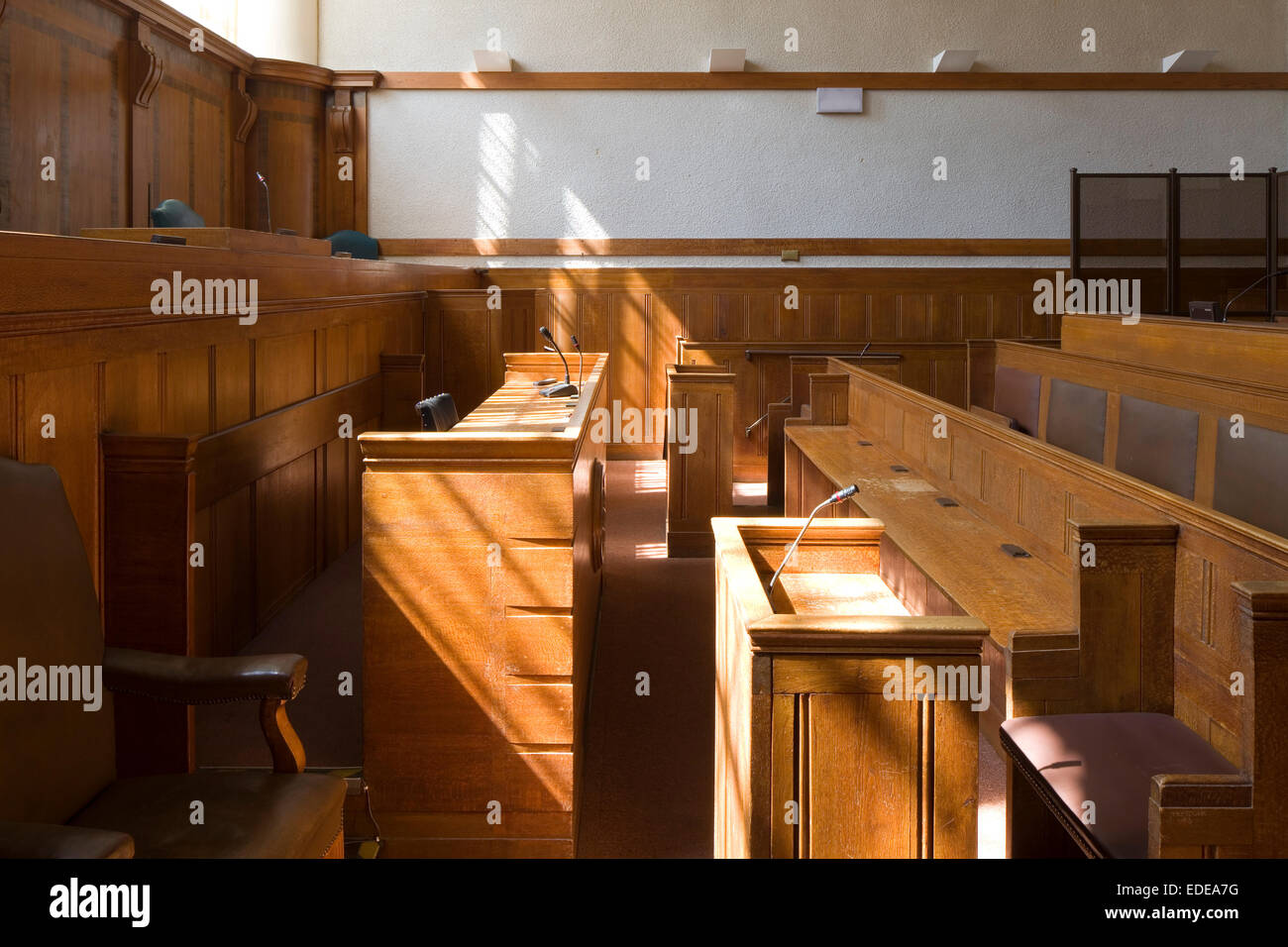 Magistrates court interior hi-res stock photography and images - Alamy