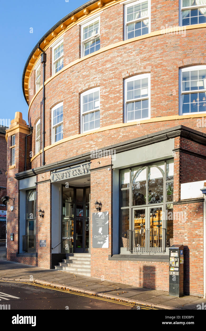 The Crafty Crow pub in Nottingham city centre, England, UK Stock Photo ...