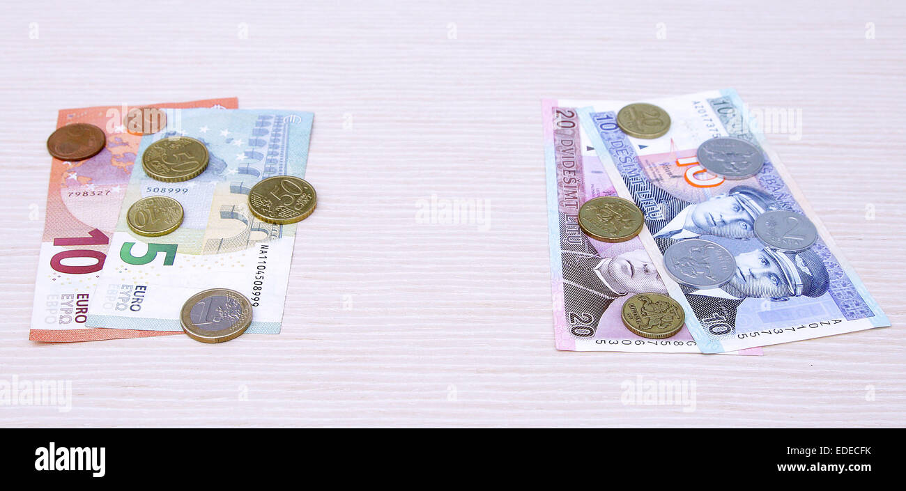 litas lits changeover euro exchange 2015 lithuania coins banknotes ...