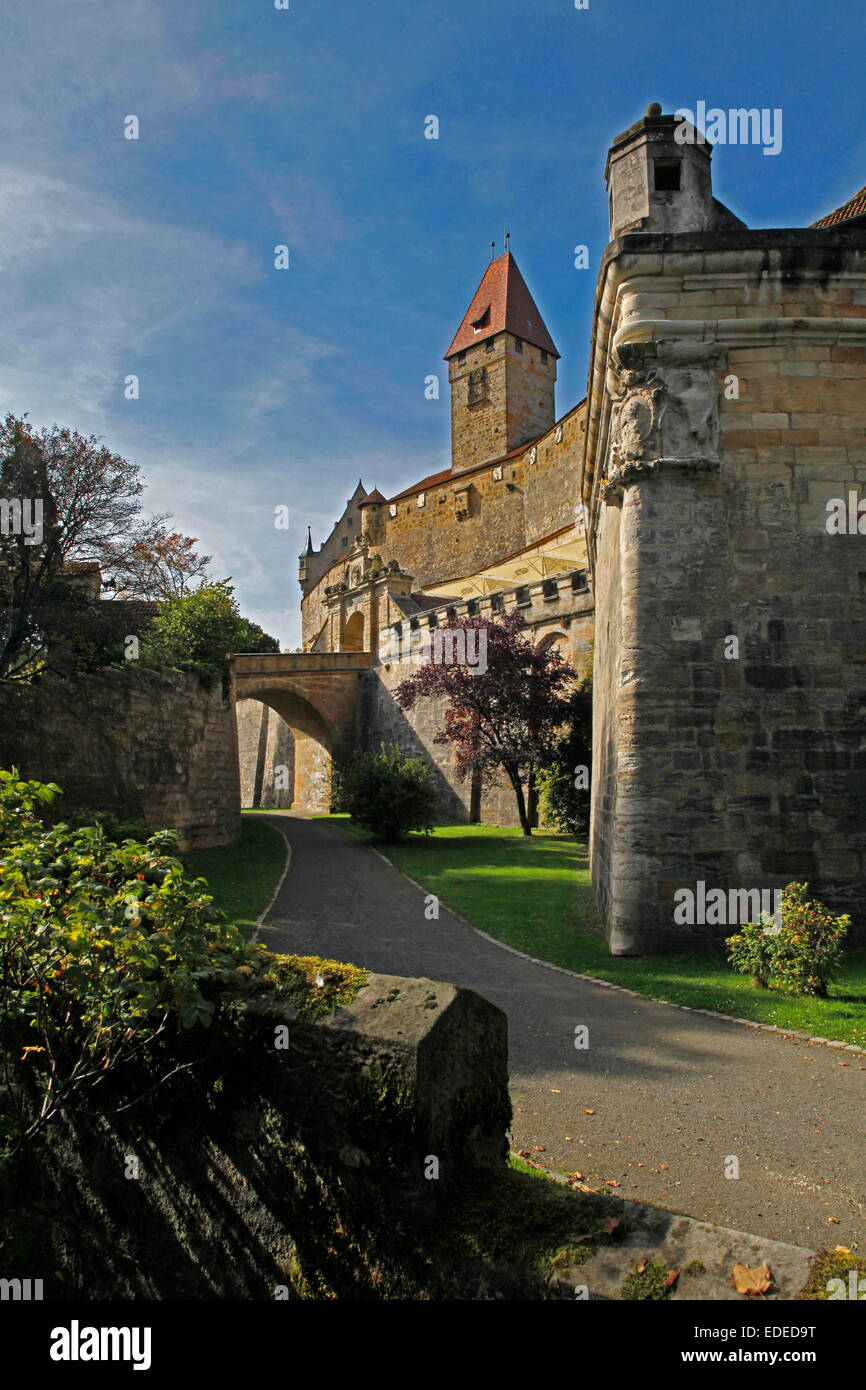 The Veste Coburg, or Coburg fortress, built 10th century, is one of ...