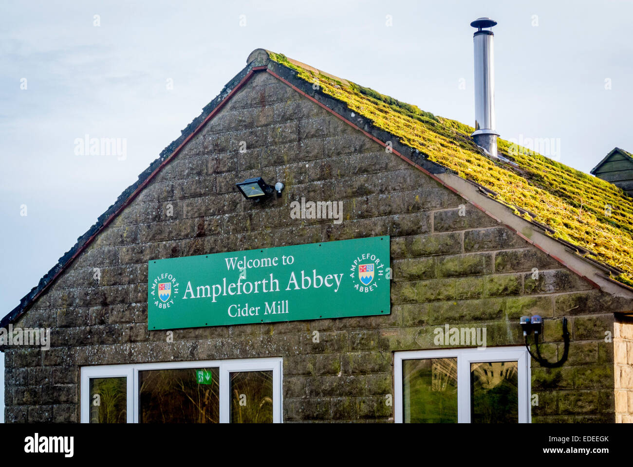 Ampleforth Abbey Cider Mill Stock Photo - Alamy