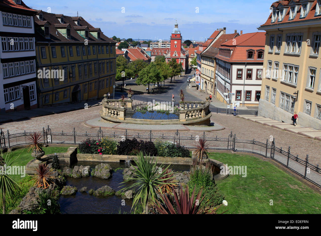 The water Arts in Gotha was inaugurated in 1895 and is powered by a ...