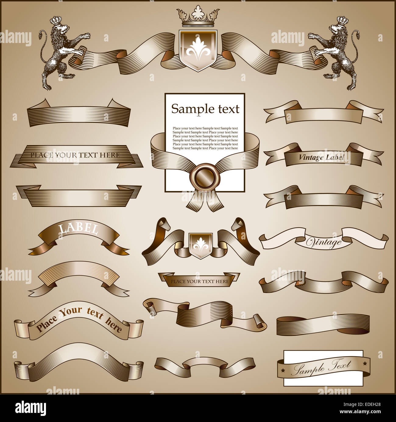 Page decorations hi-res stock photography and images - Alamy