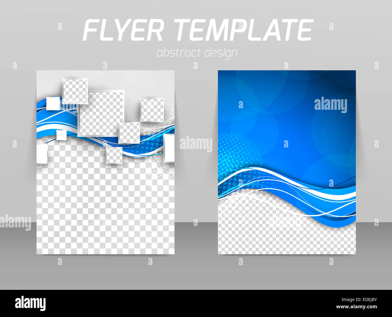 Flyer template design hi-res stock photography and images - Alamy