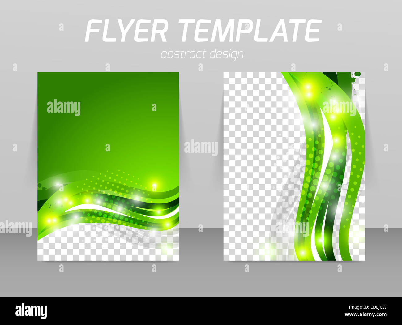 Flyer template design hi-res stock photography and images - Alamy