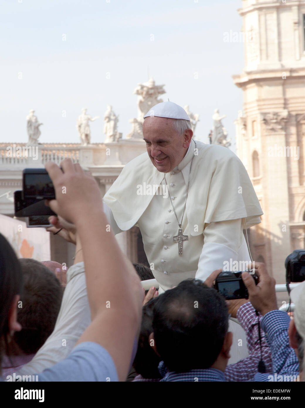 The Pope in Vatican City Stock Photo - Alamy