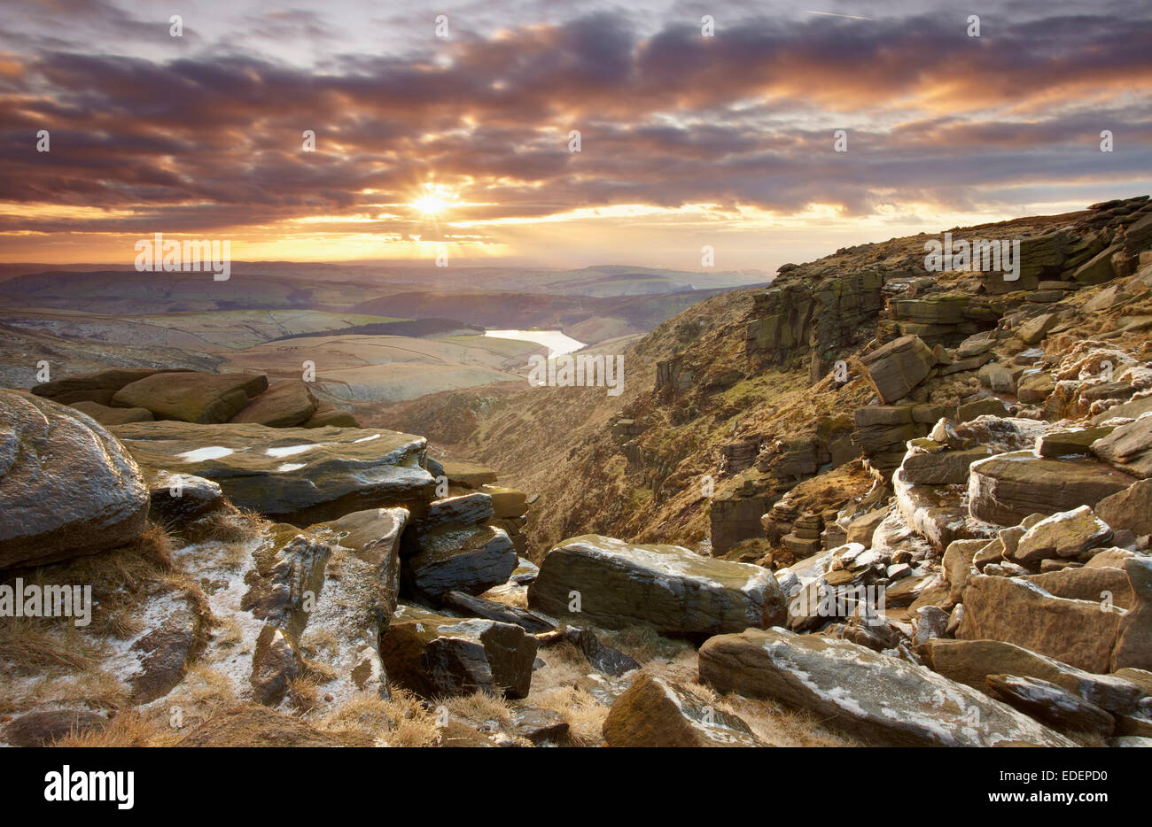 Kinder Downfall Waterfall High Resolution Stock Photography and Images ...