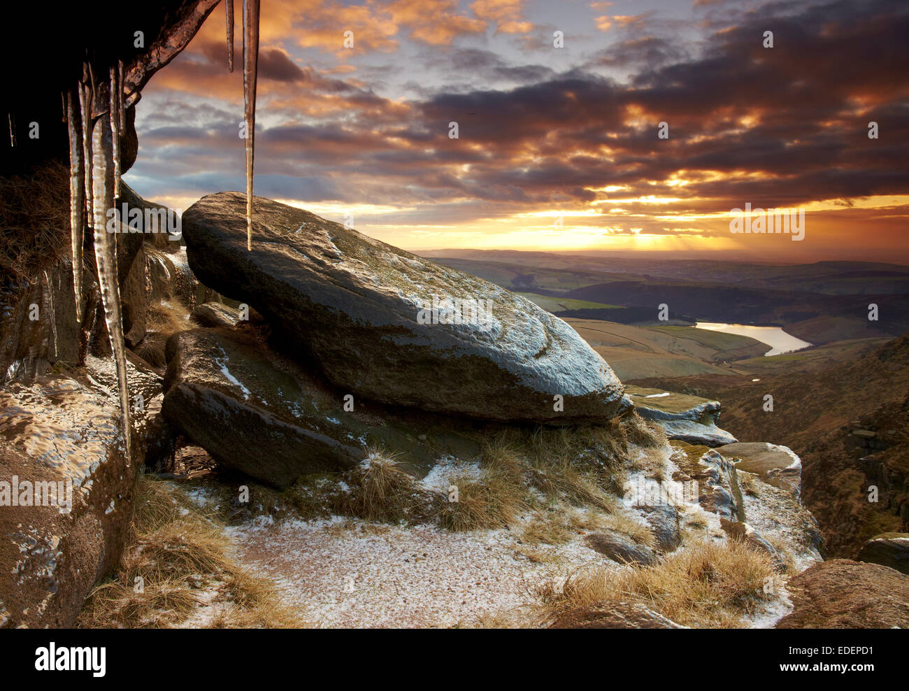 Frozen kinder downfall hi-res stock photography and images - Alamy