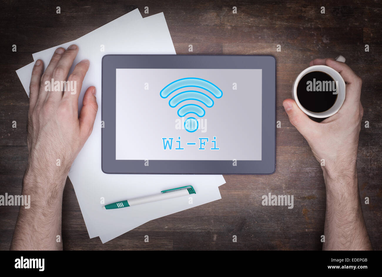 Antenna connection on tablet hi-res stock photography and images - Alamy