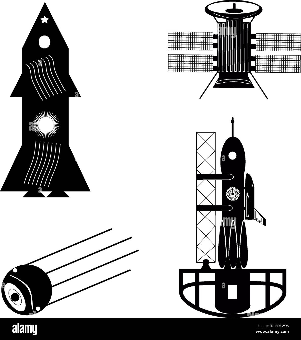 space set Stock Photo - Alamy