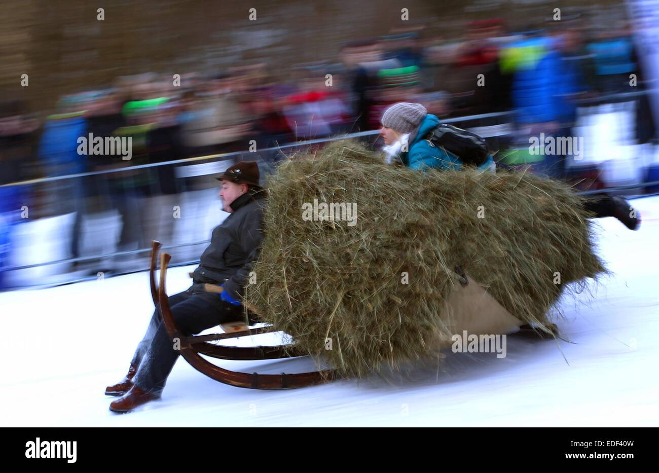 Garmisch-Partenkirchen, Germany. 6th Jan, 2015. Participants of the ...