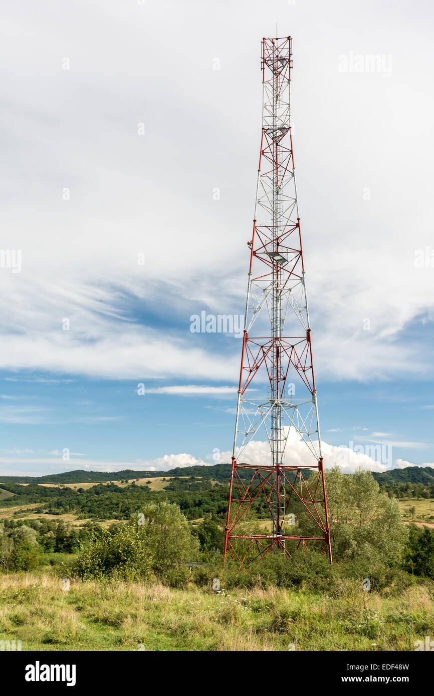 High Voltage Power Tower Stock Photo - Alamy