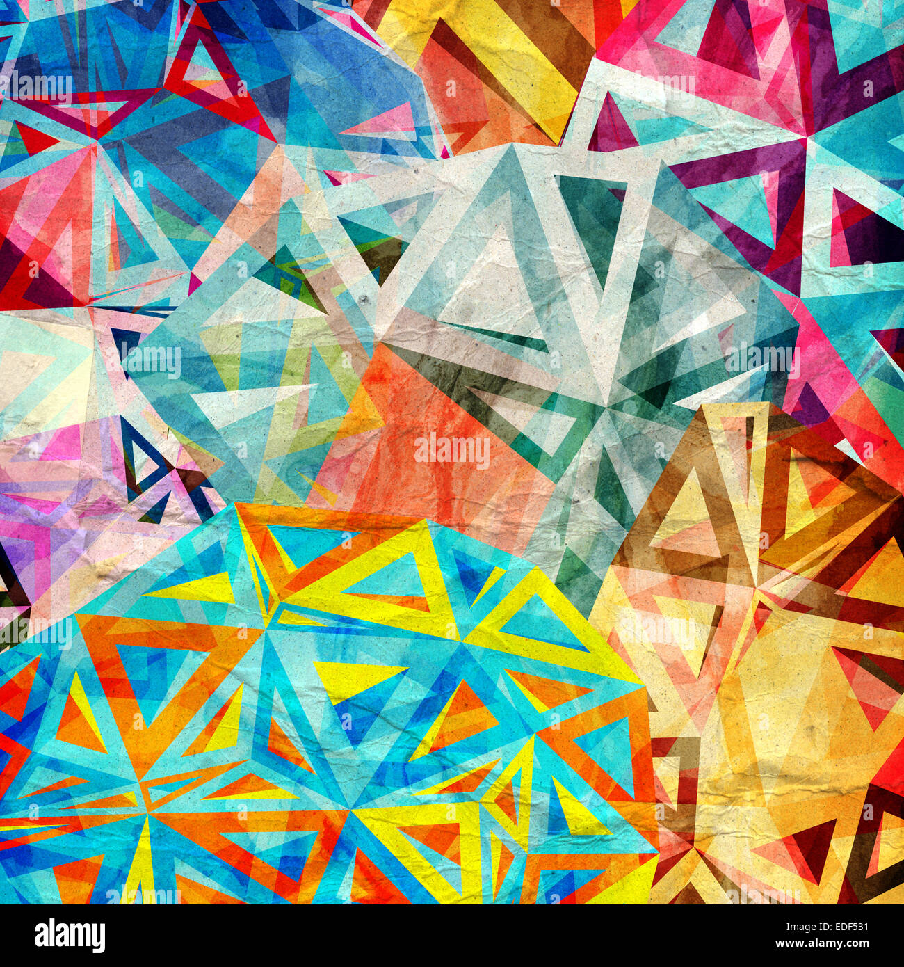graphic a abstract background with geometric triangles elements Stock ...