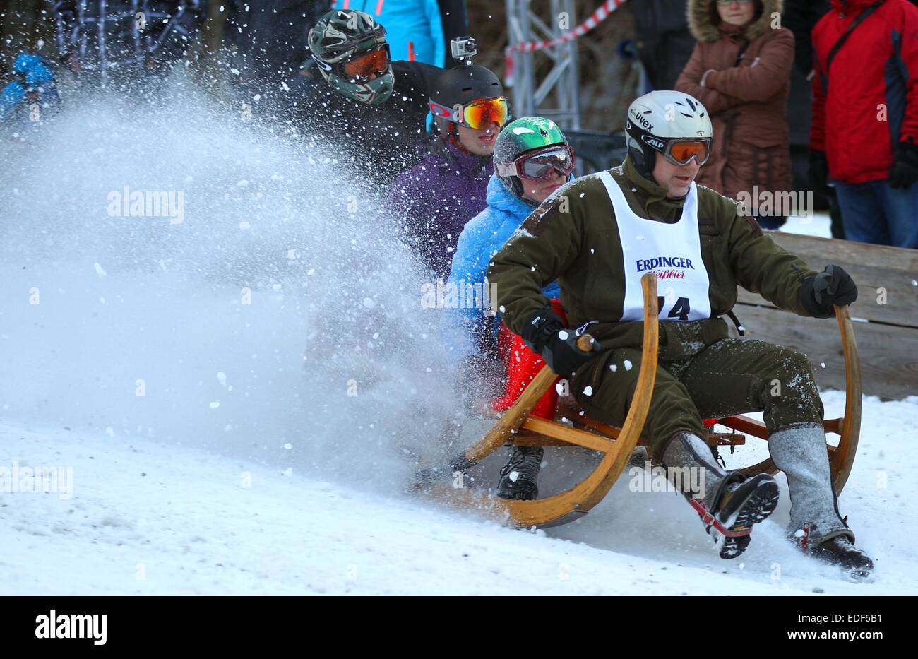 Garmisch-Partenkirchen, Germany. 6th Jan, 2015. Participants of the ...