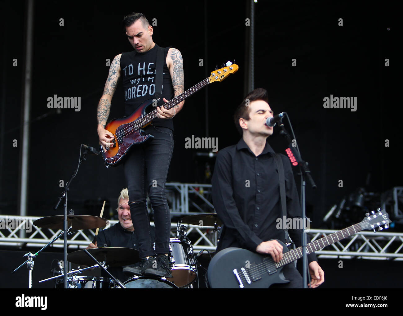 Sonisphere 2014 - Knebworth House - Performances - Day 1 - Anti-Flag ...